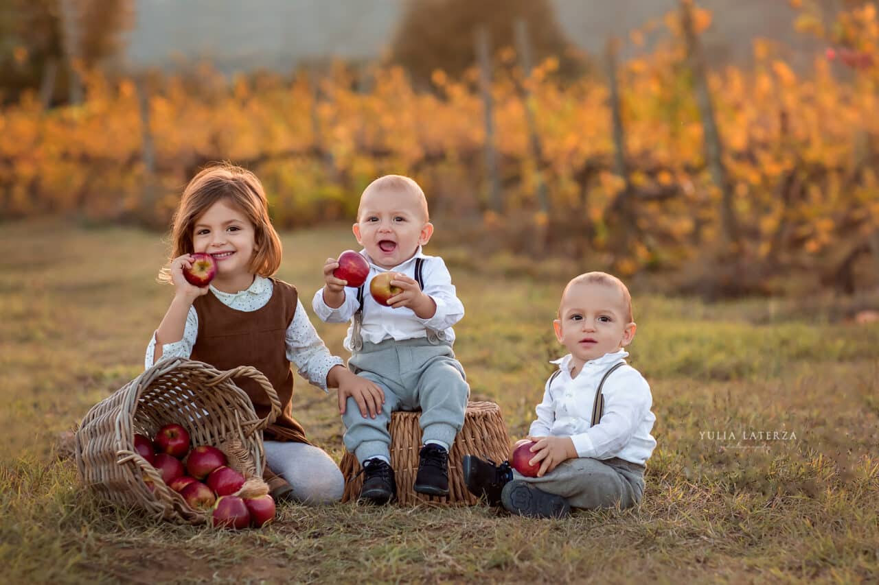 10 luoghi da sogno per scattare foto bellissime ai bambini in Umbria